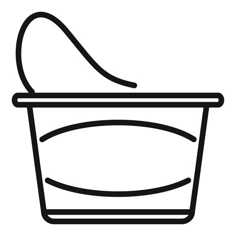 Biodegradable Plastic Icon Outline Vector Eco Recycle 15159211 Vector