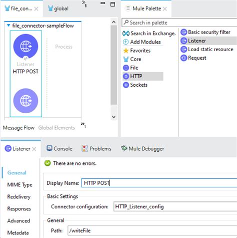 Create And Write Csv Files Using File Connector In Mulesoft