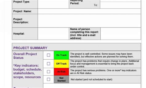 Project Status Report Templates Word Excel Ppt Template Lab In Report Template Word