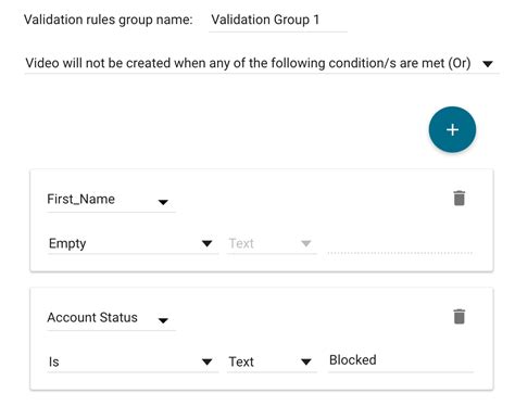 Limiting Generation Using Validation Rules Idomoo Academy