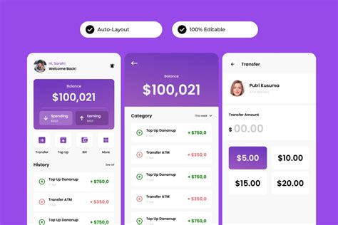 Digipay E Wallet Mobile App Design Cuts