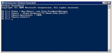 implementing windows server 2008 file system quotas simple talk