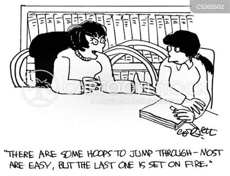 Jump Through Hoops Cartoons And Comics Funny Pictures From Cartoonstock
