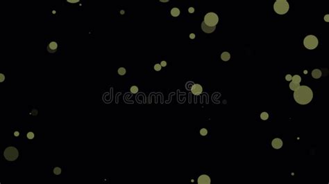 Smoothly Moving Circles On A Black Background Stock Video Video Of