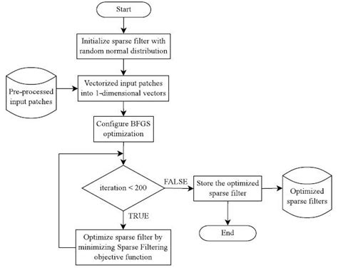 Process Flow Of Sparse Filtering Function Download Scientific Diagram
