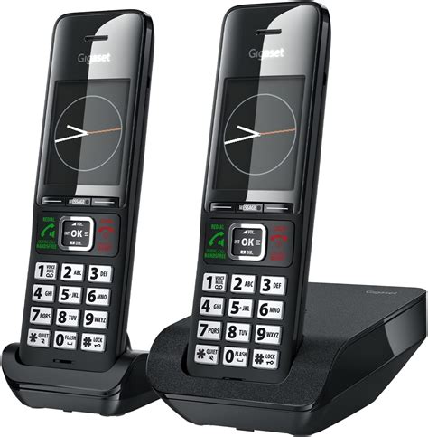 Amazon Com VTech Connect To Cell DS6771 3 DECT 6 0 Cordless Phone Black Silver 6 9 X 4 X