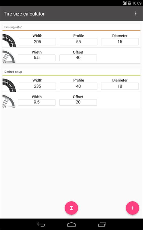 Android Için Tire Size Calculator Apk İndir