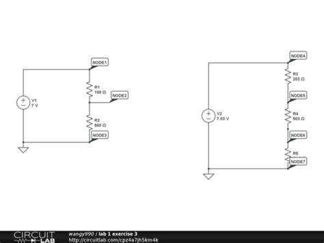 Lab 1 Exercise 3 Circuitlab Lab 1 Exercise 3 Circuitlab