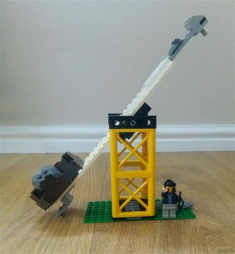Lego Moc Huge Catapult By Clegomaster Rebrickable Build With Lego