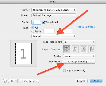 Mac OS X How To Print A Double Sided PDF AppleToolBox