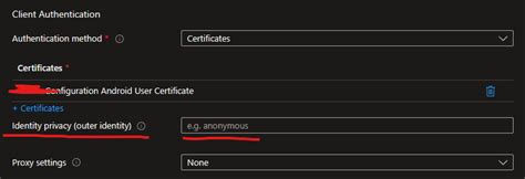 wi fi intune is provisioning wrong identity field r intune