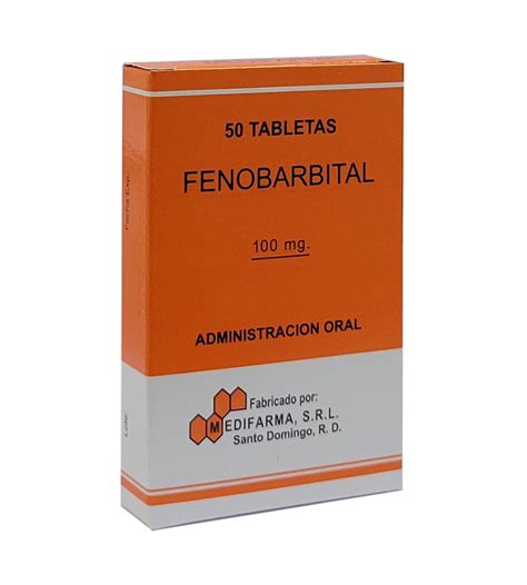 Fenobarbital 100mg Tabletas Farmaciard