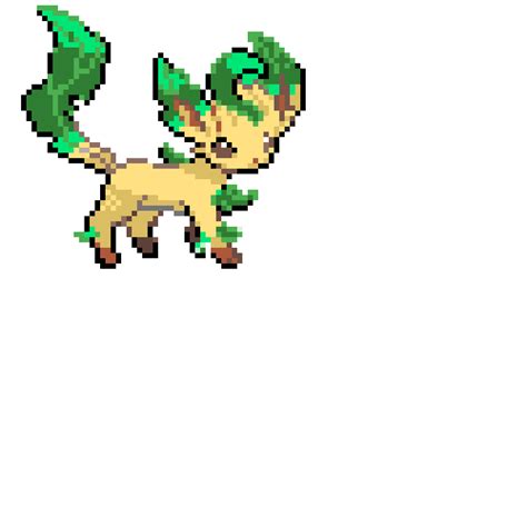 Leafeon Pixel Art Leafeon And Umbreon Minecraft Map