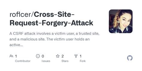 Github Roflcercross Site Request Forgery Attack A Csrf Attack
