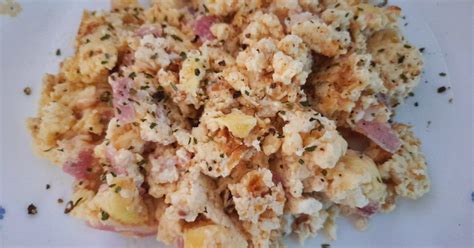 밥솥 베이컨 스크램블 에그