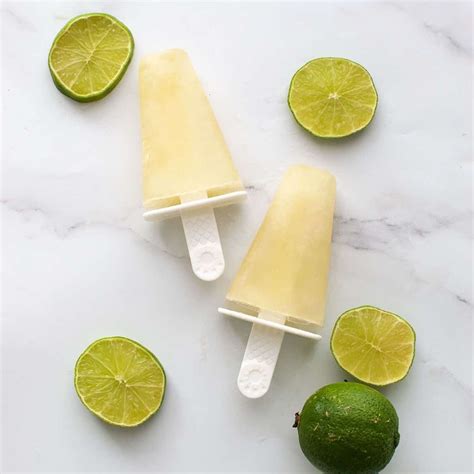 Lime Popsicles Hint Of Healthy