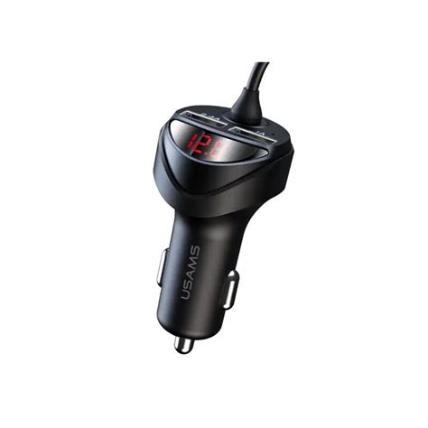 Buy Usams Dual Port Car Charger At Best Price In Bangladesh Pickaboo