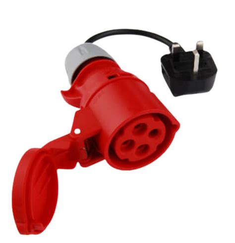 32 Ampere 220 Volt Plastic And Brass Body Three Phase Four Pin Industrial Socket Application