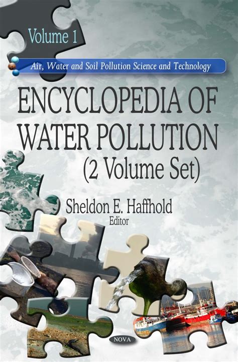 Encyclopedia Of Water Pollution 2 Volume Set Nova Science Publishers