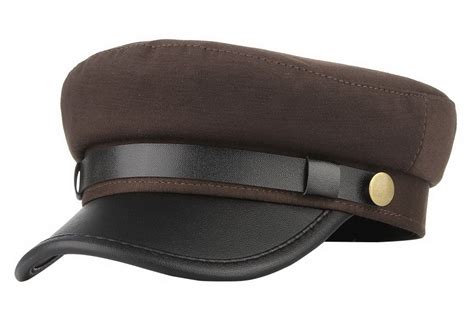 Gemvie Unisex Classic British Flat Top Fisherman Hat