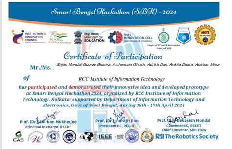 participated in smart bengal hackathon gourav bhadra posted on the
