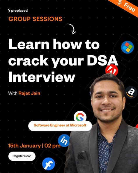 Rajat Jain On Linkedin Dsa Preplaced Interview Coding Free Help