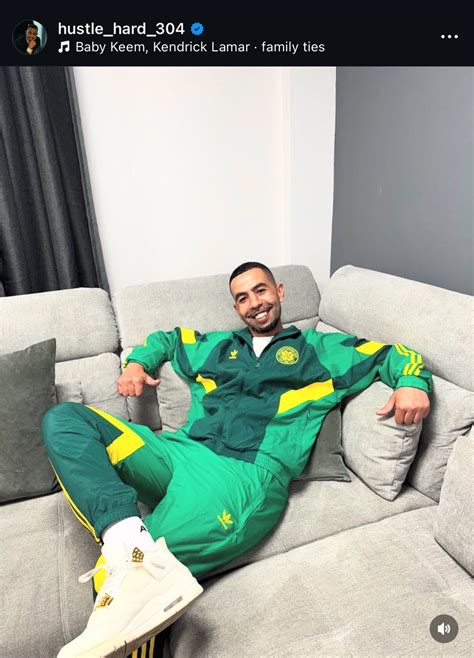 Picture Lamine Yamals Dad Sports Celtic X Adidas Tracksuit Latest