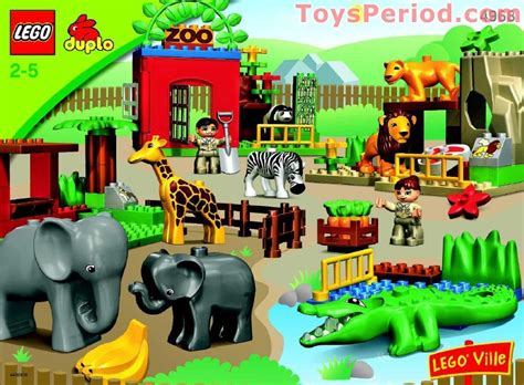 Lego 4968 Friendly Zoo Instructions And Parts List