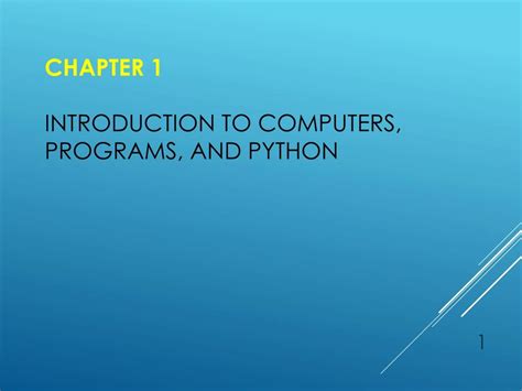 Ppt Exploring Computer Basics With Python Powerpoint Presentation