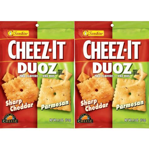 Cheez It Duoz Flavors