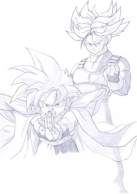 Sangohan Ss Et Trunks By Silvewolf54 On Deviantart
