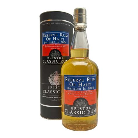Bristol Classic Rum Reserve Rum Of Haiti 2004 Barbancourt 70cl 43vol