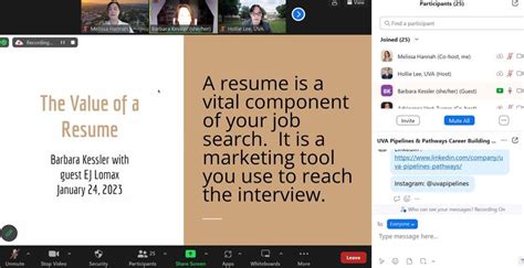 Uva Pipelines And Pathways On Linkedin Last Week We Had A Very Successful Career Building 101