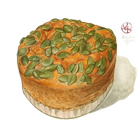 Kailene Falls Illustration Graphic Design Tv Talent Watercolor 水彩 Food Drawing