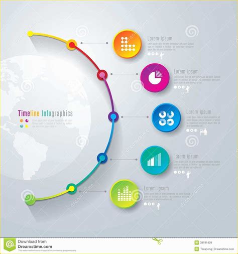 Infographic Timeline Template Free Download