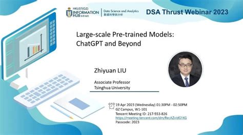 Large Scale Pre Trained Models Chatgpt And Beyond Data Science And Analytics Thrust