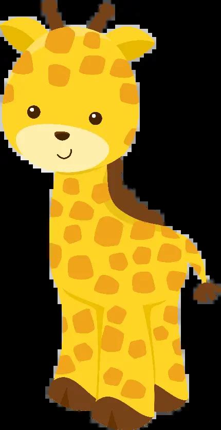 دانلود عکس فانتزی ناز زرافه های عاشق با فرمت پی ان جی