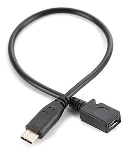 Cabo Tipo C Para Micro Adaptador Usb Macho Para Micro F Mea Frete Gr Tis