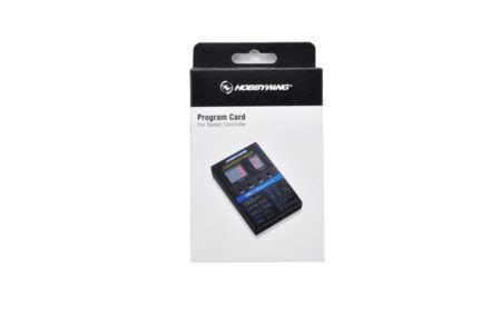 HOBBYWING ESC PROGRAMMING CARD V Flex Innovations