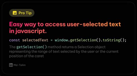 Mohammad Talim On Linkedin Javascriptprotip