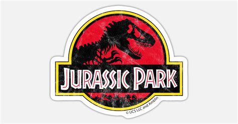 Jurassic Park Logo Jurassic Park Logo Jurassic Park Sticker