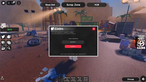 Roblox Scrap It Codes September 2025