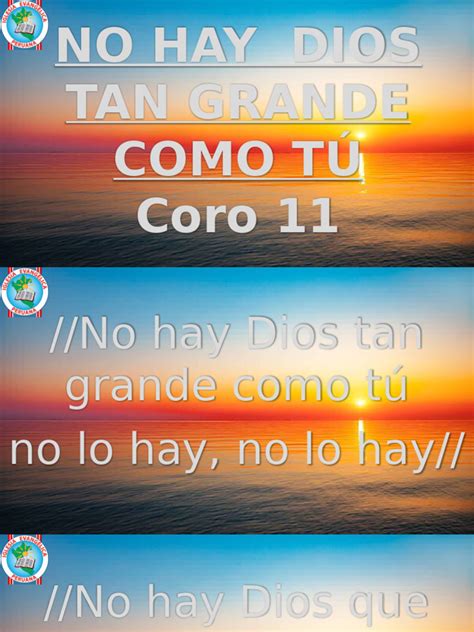 No Hay Dios Tan Grande Como Tu Pdf