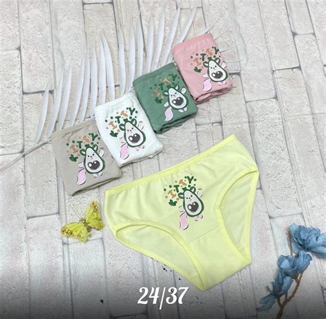 Трусы Для детей хлопок Турция Комфортные и качественные трусики для девочек из натурального