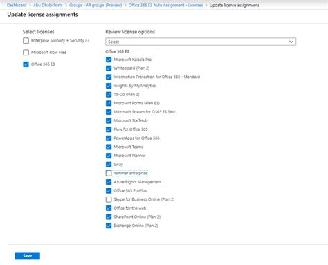 auto assign office 365 licenses based on department