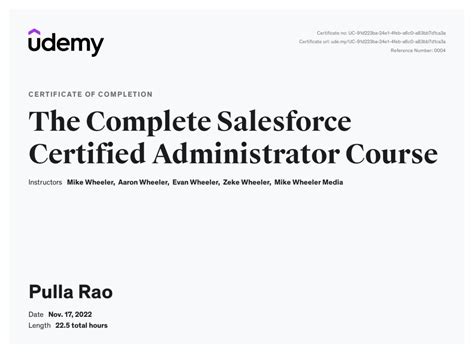 Rao J On Linkedin Udemy Course Completion Certificate