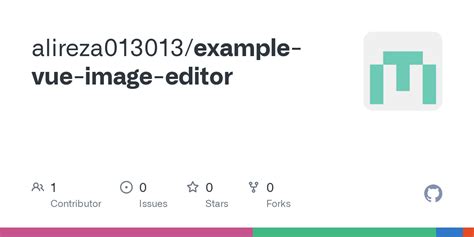 GitHub Alireza Example Vue Image Editor