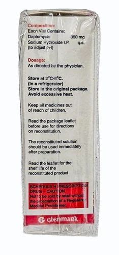 350mg Dapmicin Daptomycin Injection At ₹ 3500vial Surat Id