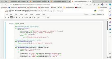 Sri Pragna Madduri On Linkedin Task 4rockpaperscissorscodsoft