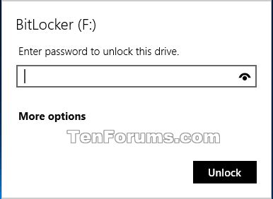 Turn On Or Off BitLocker For Fixed Data Drives In Windows Tutorials